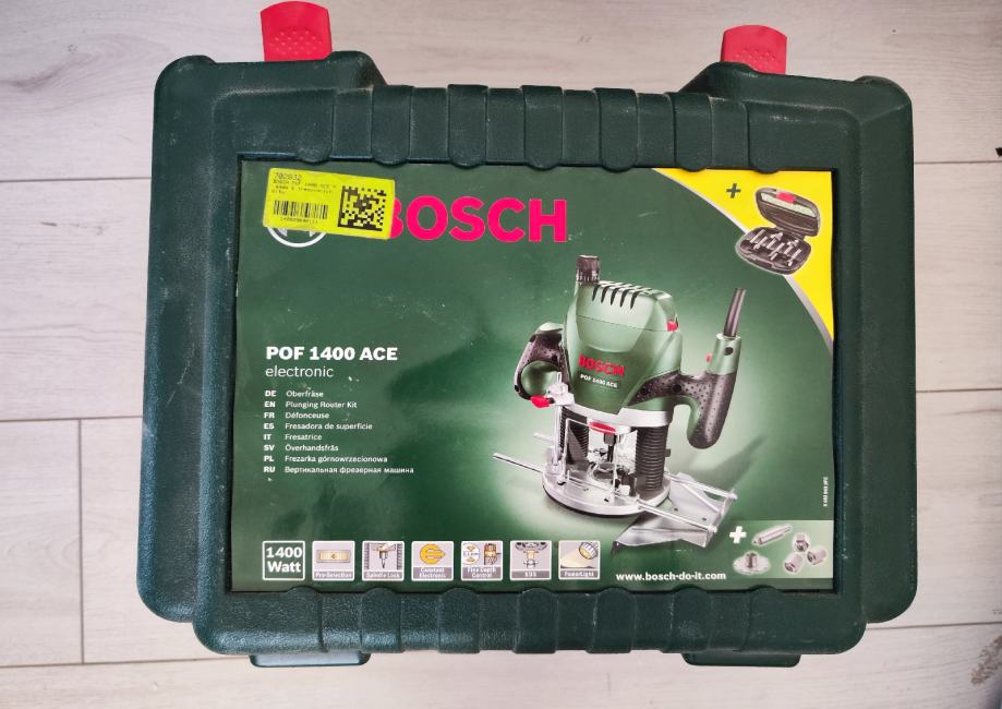 Ročni rezkalnik BOSCH POF 1400 ACE
