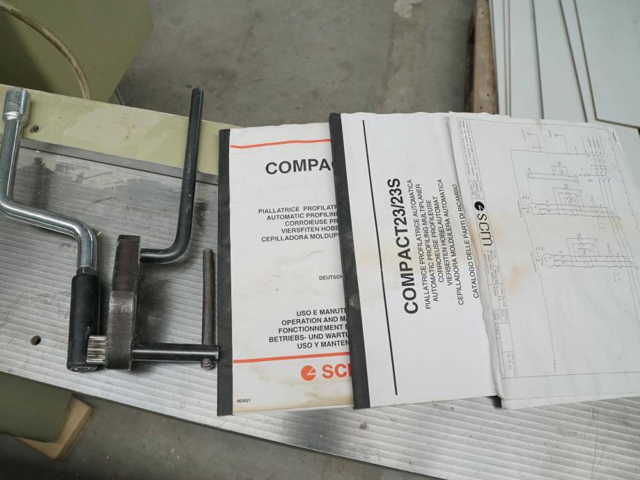 Štiristranski skobelni stroj SCM COMPACT 23S