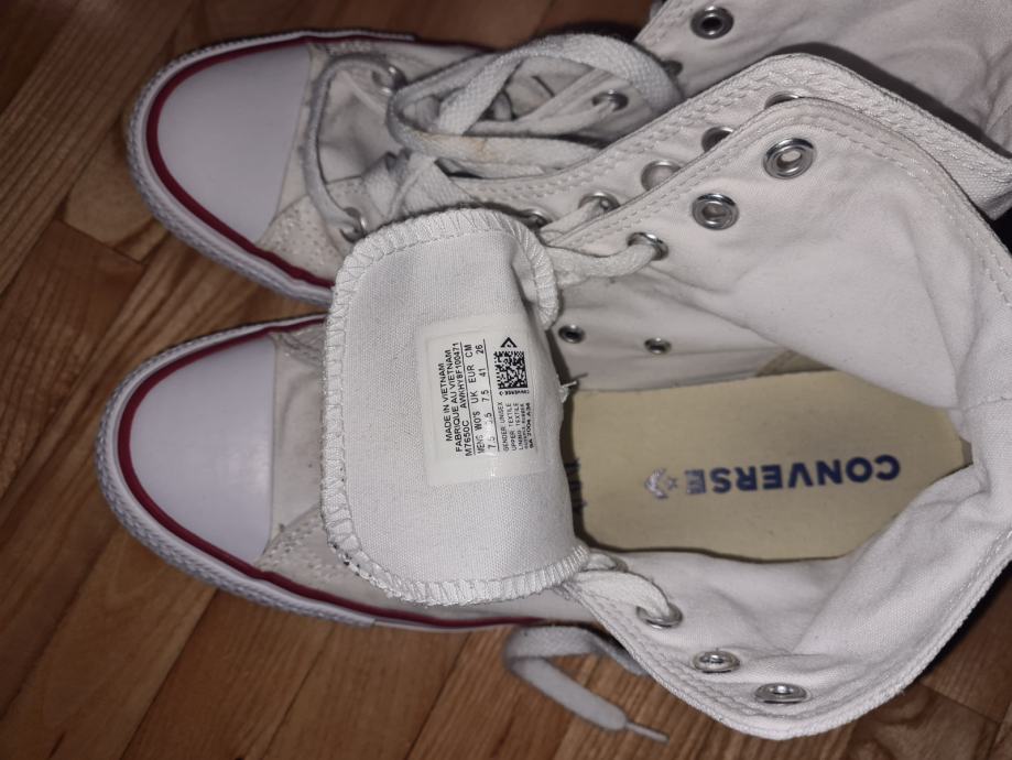Converse All Star bele st. 40 in 41
