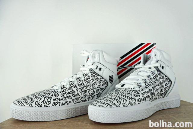 KSWISS x Gary Vee 004 Positivity & Optimism High Top WHITE