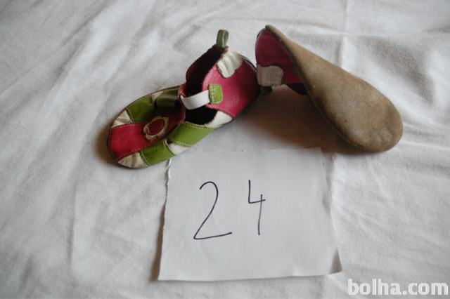Mehki usnjeni copati št.24