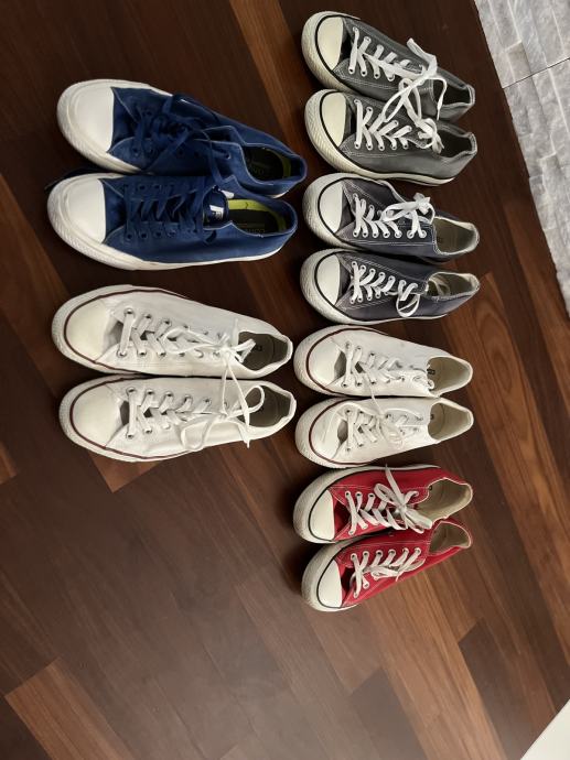 ALL STAR CONVERSE, številka 41,5 - 42 (bele, modre, sive,..)