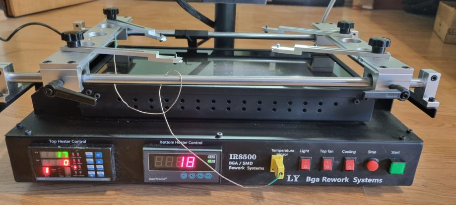 Infrared Bga Rework Station IR8500 V.2 BGA Machine IR Soldering Statio