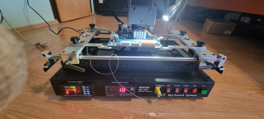 Infrared Bga Rework Station IR8500 V.2 BGA Machine IR Soldering Statio
