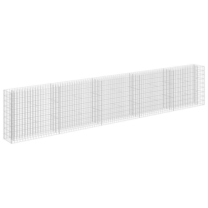 Gabionsko korito iz pocinkanega jekla 450x30x90 cm