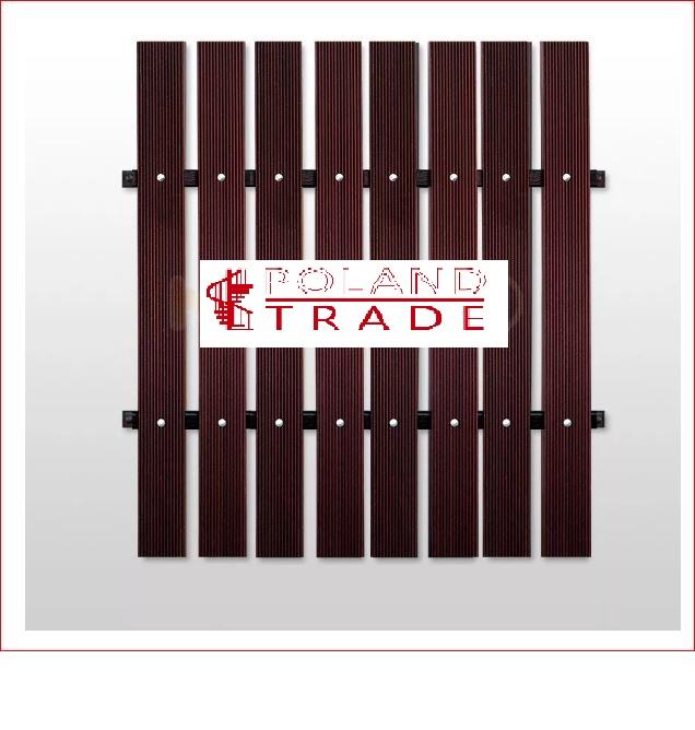 Plastične ograjne letvice