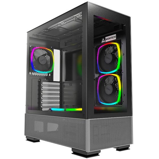 Midi Montech SKY TWO TG črne barve
