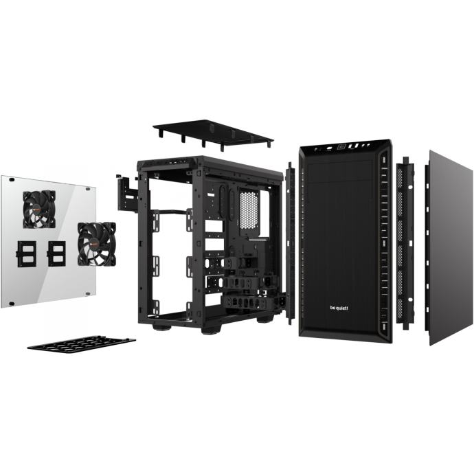 Midi ohišje Be quiet! PURE BASE 600 Črno