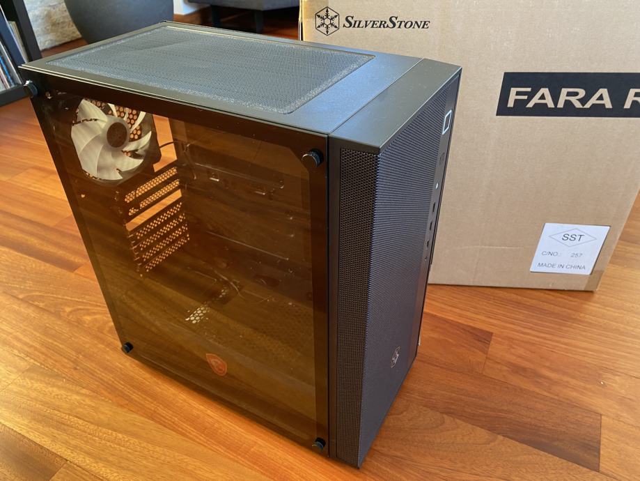 SILVERSTONE FARA R1 Pro Black, 4x ARGB fan