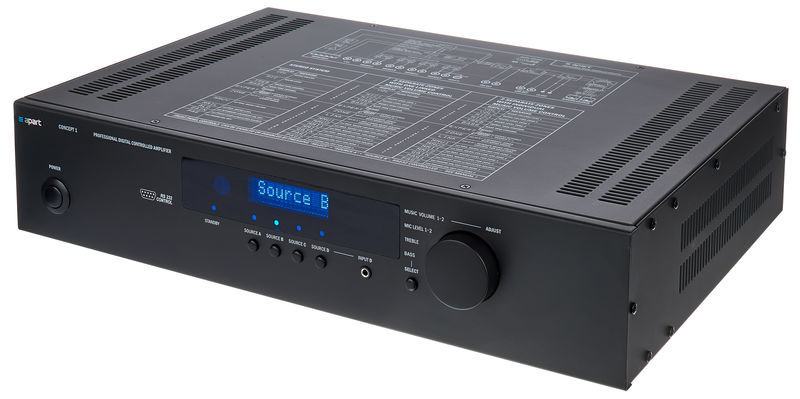 Apart Concept 1- professional digital controled amplifier- NOV