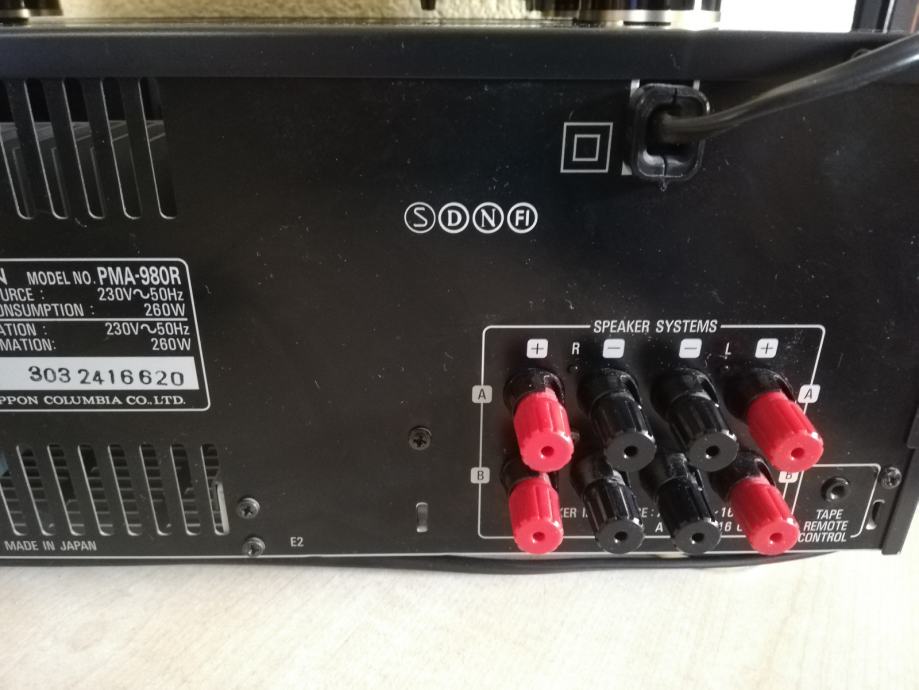 DENON PMA-980R, stereo ojačevalec, Class A, TOP
