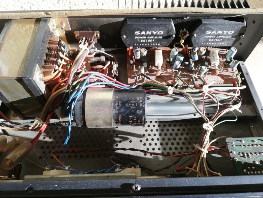 FISHER CP-7000 + CC-7000, VINTAGE ojačevelec + predojačevalec