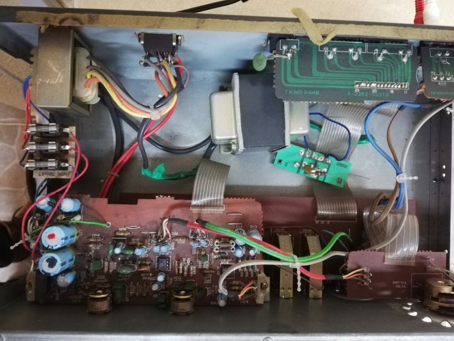 FISHER CP-7000 + CC-7000, VINTAGE ojačevelec + predojačevalec