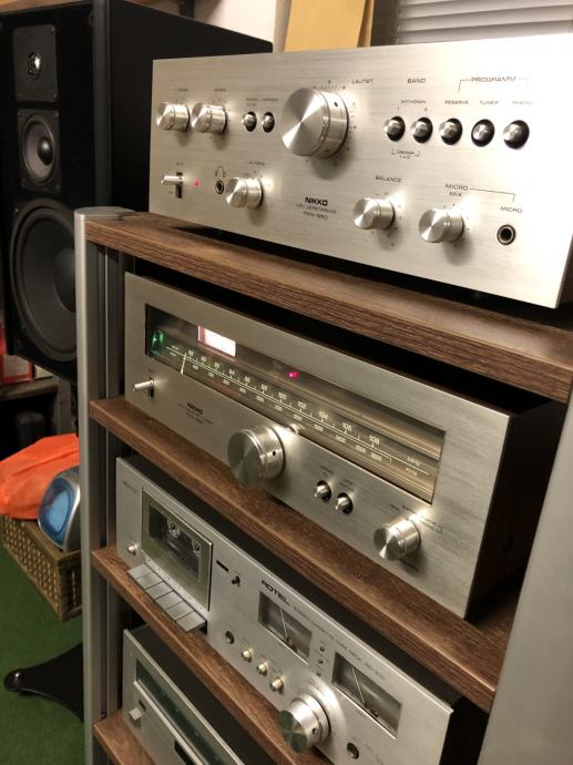 HIFI STEREO vintage sistem- NIKKO- made in Japan