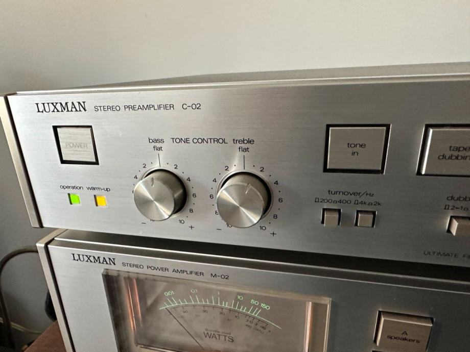 Luxman C02 M02