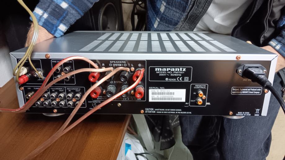 Marantz PM7001 + Altec Lansing 85