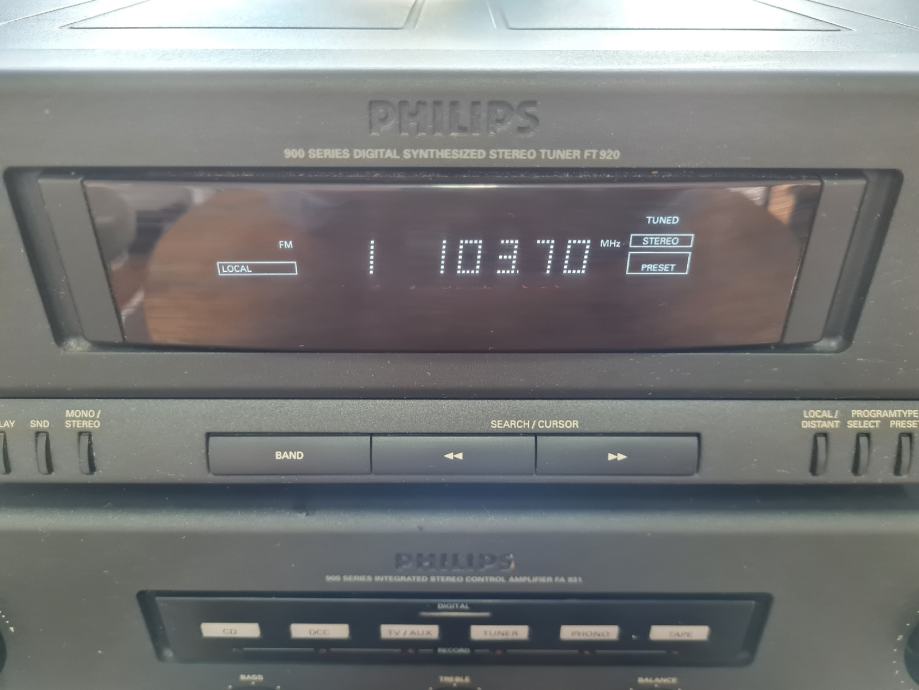 PHILIPS FA931 ojačevalec + FT920 tuner