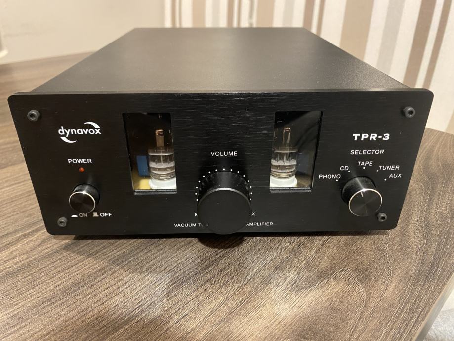 Predojačevalnik, tube preamplifier dynavox TPR-3