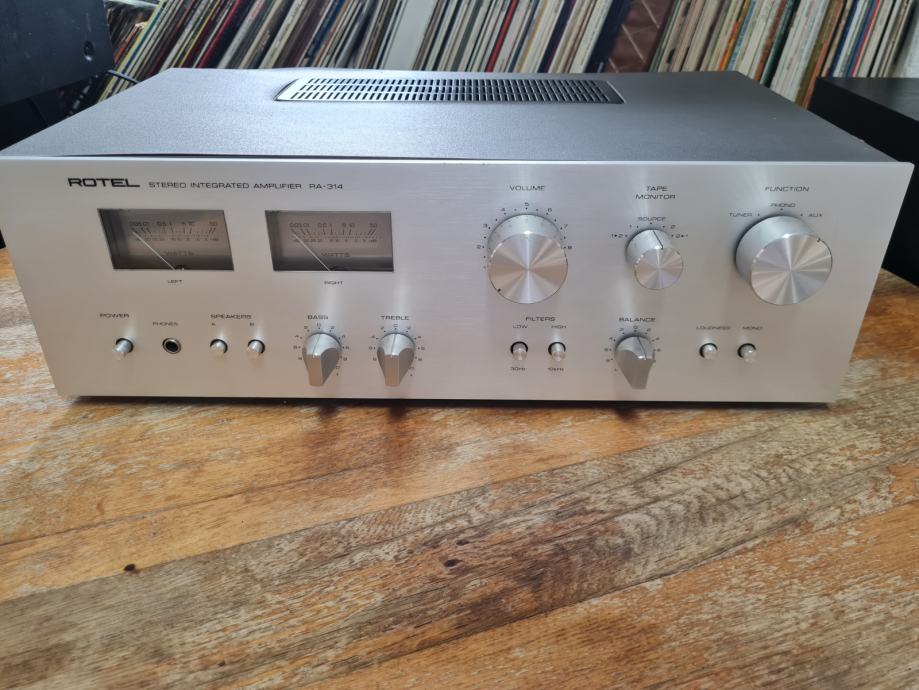 ROTEL RA-314, VINTAGE ojačevalec