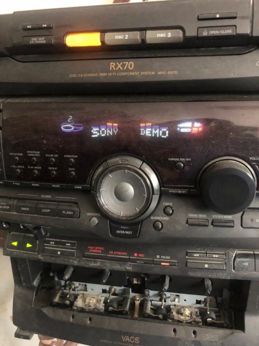 Sony Hi-fi RX70 stolp