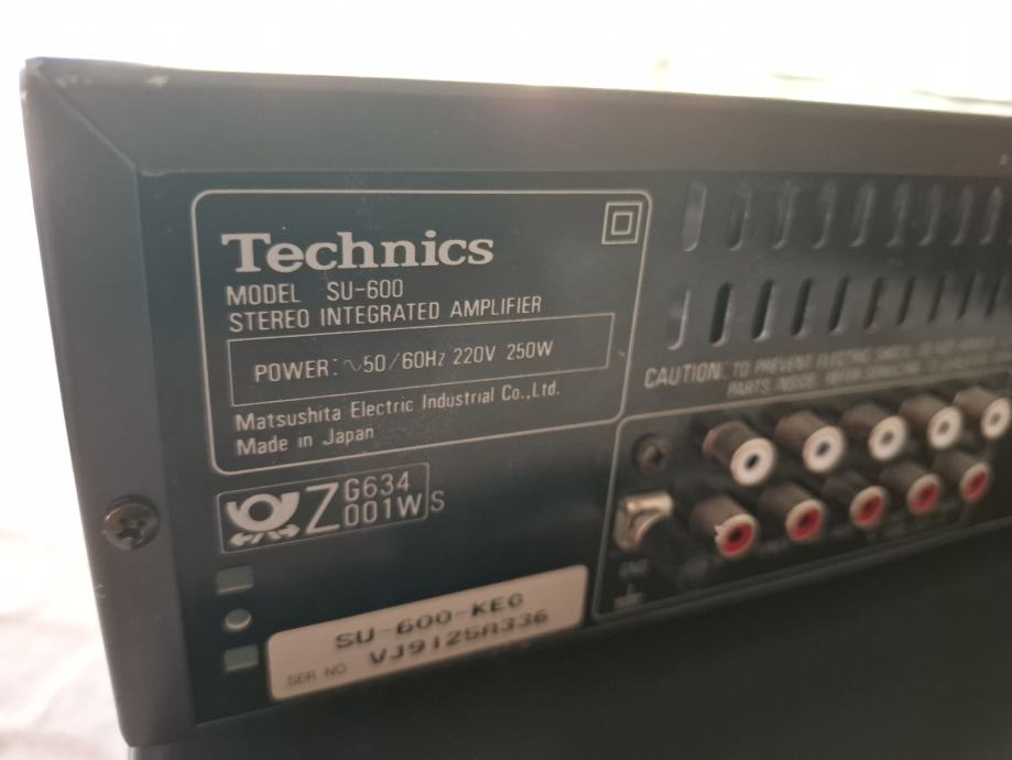 Technics ojačevalec in tuner