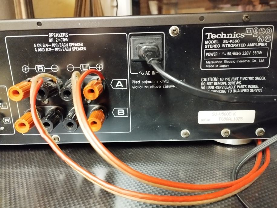 TECHNICS SU-V560, stereo ojačevalec
