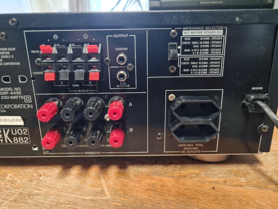 YAMAHA DSP-A492, 5.1 ojačevalec