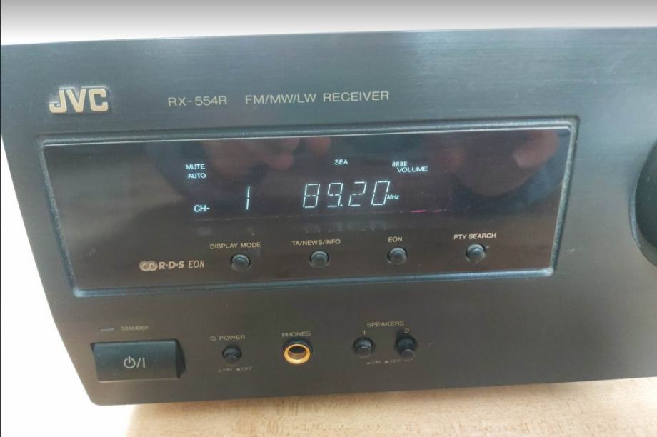 2x100W HI-FI RECEIVER JVC RX-554R