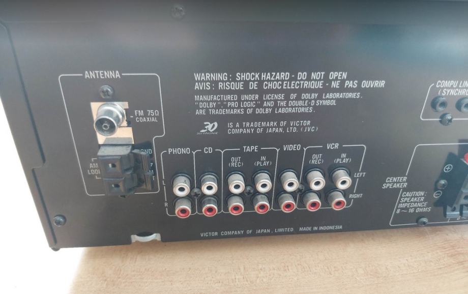2x100W HI-FI RECEIVER JVC RX-554R