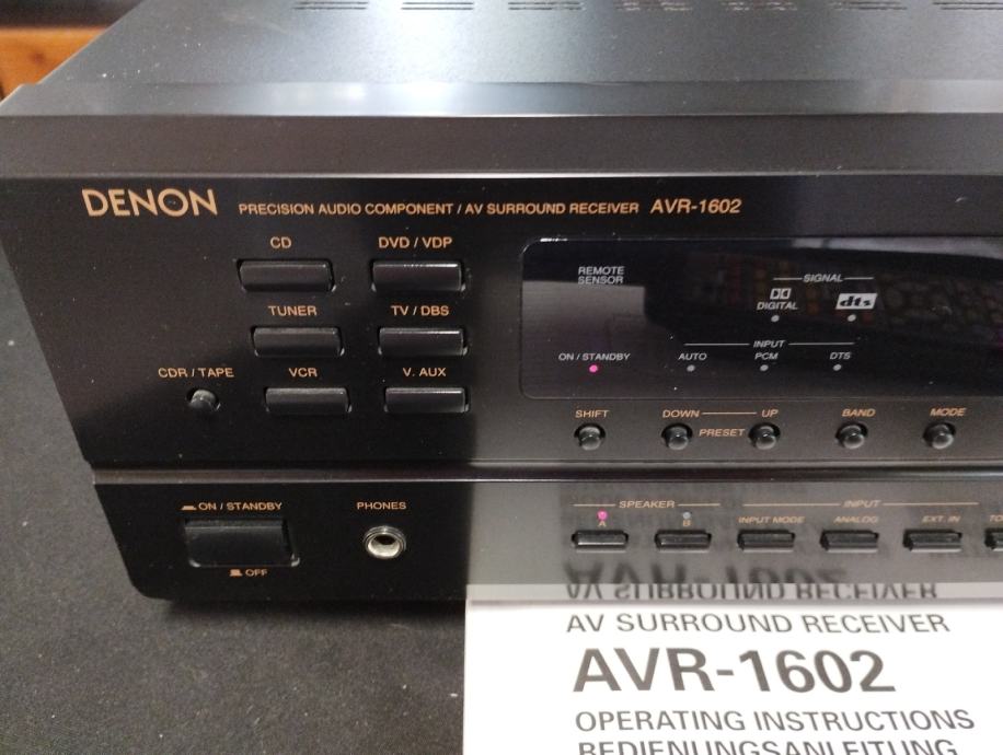 DENON AVR-1602, 5.1 RECEIVER