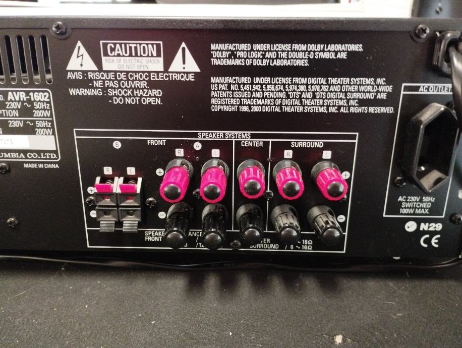 DENON AVR-1602, 5.1 RECEIVER