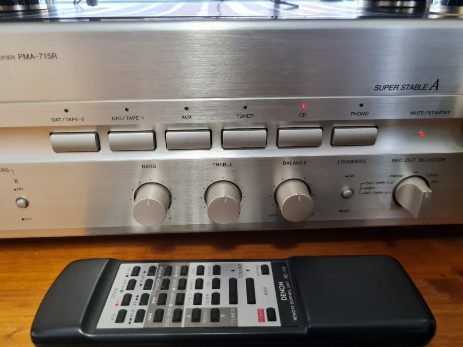 DENON PMA-715R ojačevalec, TU-380RD tuner, DCD-625 CD