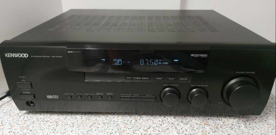 HI-FI SURROUND RECEIVER KENWOOD 5020 + CD PREDVAJALNIK KENWOOD