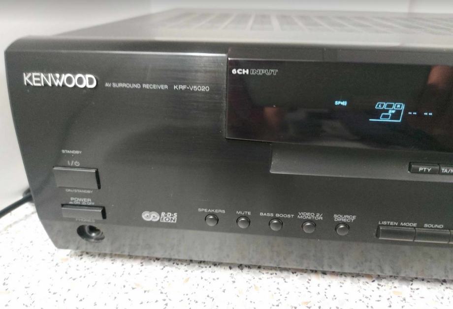 HI-FI SURROUND RECEIVER KENWOOD 5020 + CD PREDVAJALNIK KENWOOD