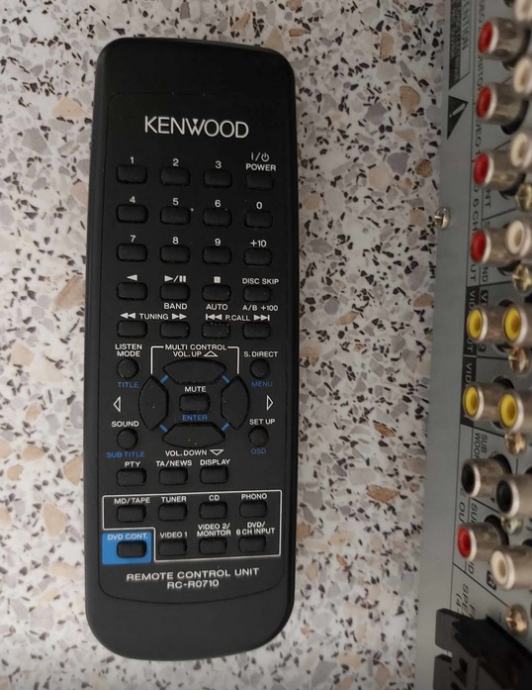 HI-FI SURROUND RECEIVER KENWOOD 5020 + CD PREDVAJALNIK KENWOOD