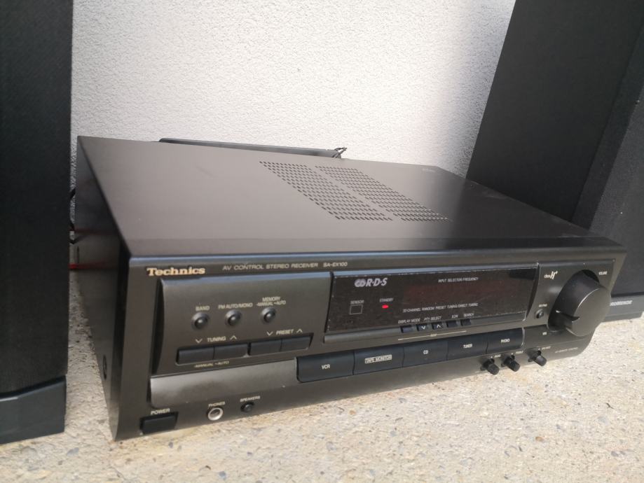 HI - FI Technics ojačevalec z tunerjem,Technics SA - EX 100, ojačeval
