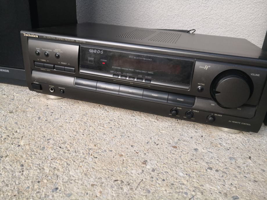 HI - FI Technics ojačevalec z tunerjem,Technics SA - EX 100, ojačeval