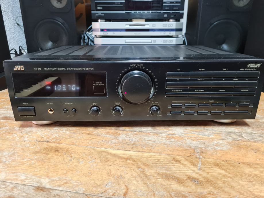 JVC RX-212, stereo receiver