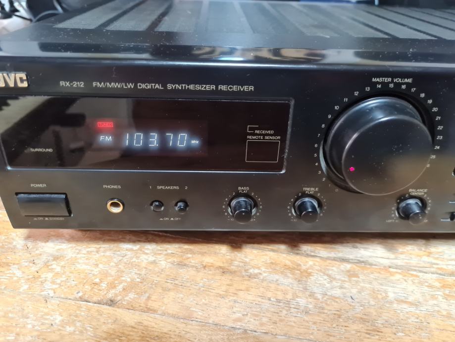 JVC RX-212, stereo receiver