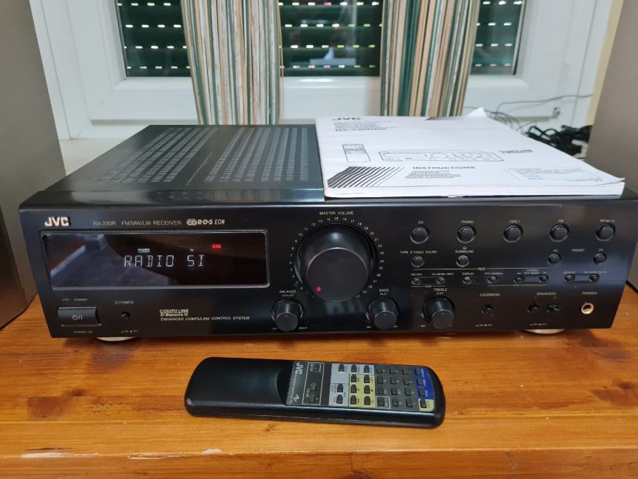 JVC RX-230R, stereo receiver