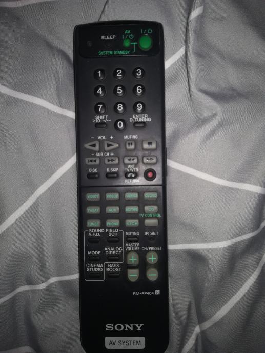 Ojačevalec, receiver Sony str db-840