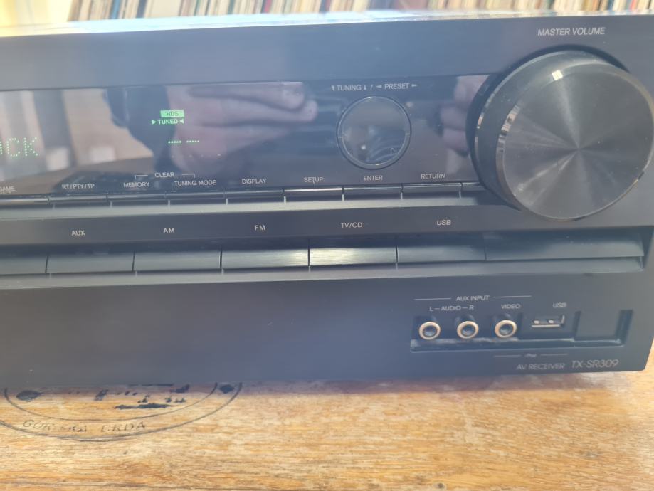 ONKYO TX-SR309, 5.1 RECEIVER, HDMI, USB