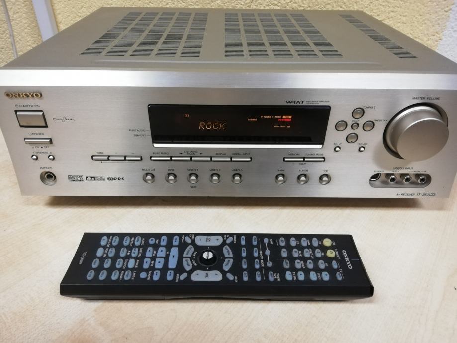 ONKYO TX-SR502, 6.1 RECEIVER