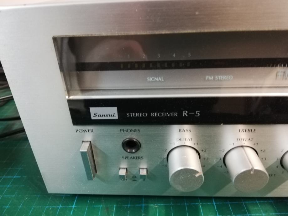 receiver sansui r5