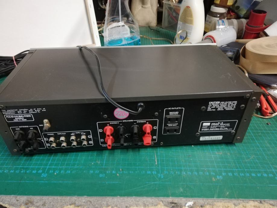 receiver sansui r5