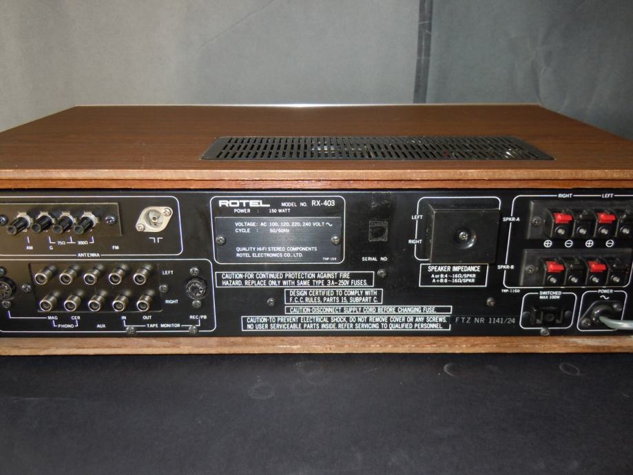 Rotel vintage receiver RX-403