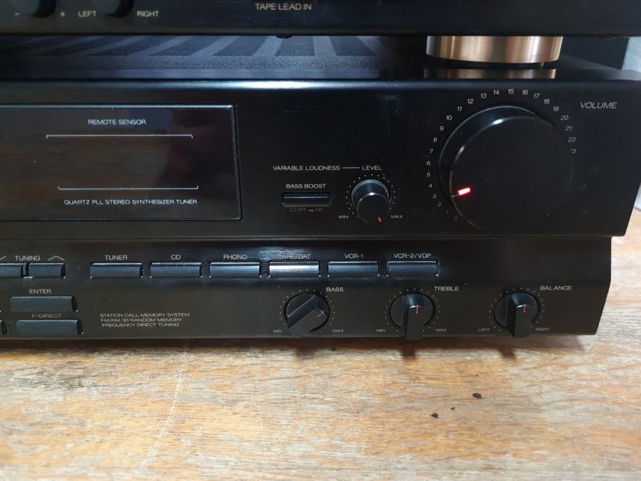 SANSUI RZ-5500AV II, stereo receiver + CD + KASETNIK