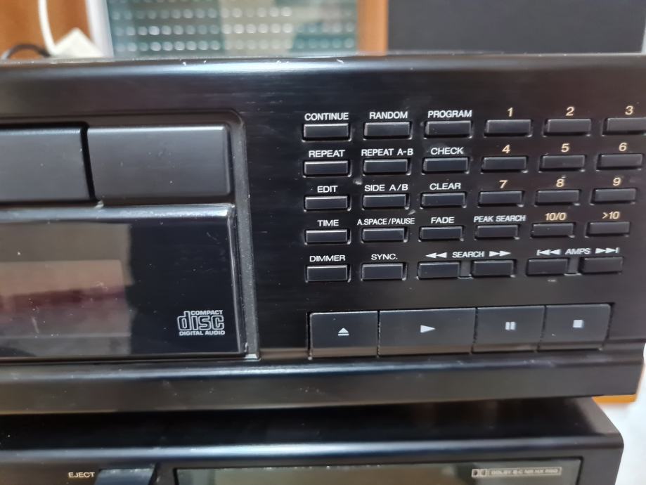 SANSUI RZ-5500AV II, stereo receiver + CD + KASETNIK