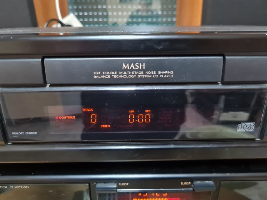 SANSUI RZ-5500AV II, stereo receiver + CD + KASETNIK