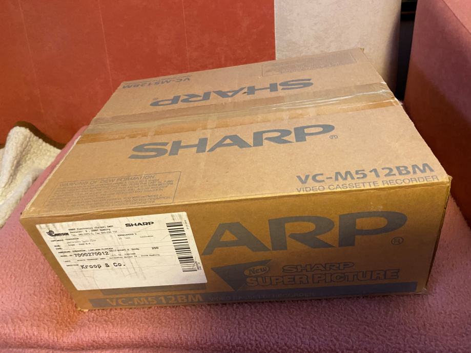 SHARP VIDEO REC. VC-M 512 BM